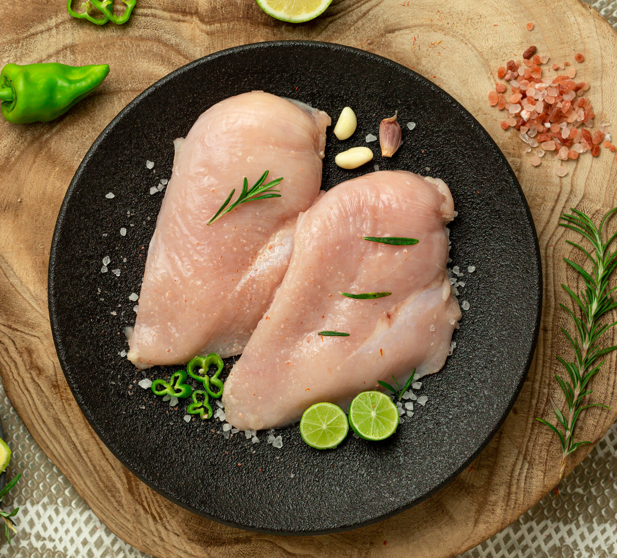 IQF Seasoned Chicken Breast Box – Carvers